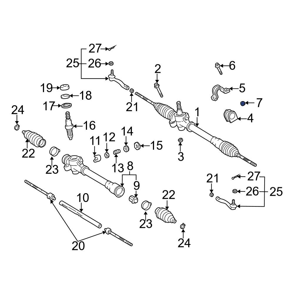 Toyota Corolla Cross OEM Steering Parts - Fluids, Pumps, Kits | CARiD