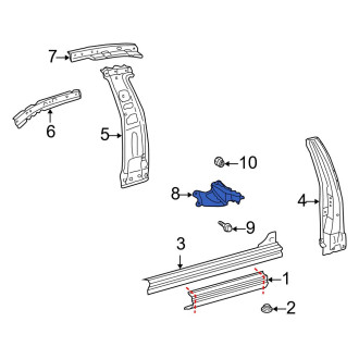 Toyota Echo Replacement Rocker Panels – CARiD.com