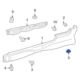 Toyota Matrix Rocker Panels, Floor Pans, Moldings — CARiD.com