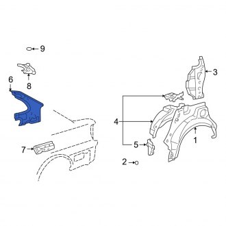 Toyota Echo OEM Quarter Panels & Parts | Rear & Front — CARiD.com