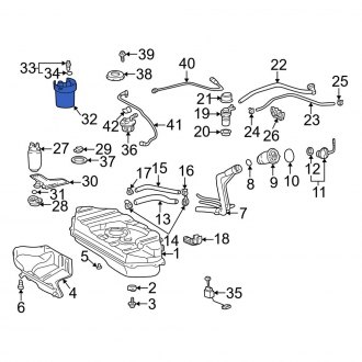 Toyota Camry OEM Fuel System Parts | Pumps, Lines — CARiD.com