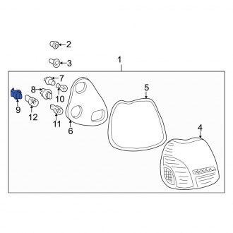 Toyota OEM Automotive Lighting | Headlights, Fog & Tail Lights — CARiD.com