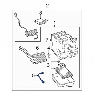 Toyota Corolla OEM A/C & Heating Parts | Systems, Compressors — CARiD.com