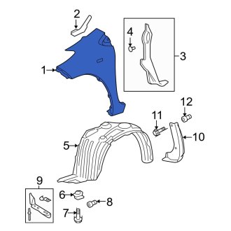 Toyota OE™ Fenders | CARiD