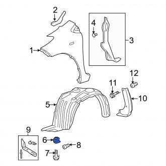 Toyota Highlander OEM Body & Exterior Parts | CARiD