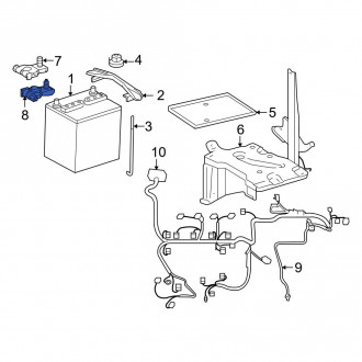 Toyota Tundra Battery Cables, Terminals, Lugs — CARiD.com
