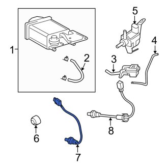 Toyota Yaris OEM Emission Control Parts | Oxygen Sensors — CARiD.com