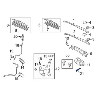 Toyota Yaris Washer Nozzles & Parts — CARID.com