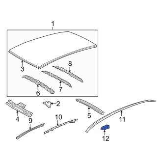 Toyota Highlander Replacement Roofs & Components – CARiD.com