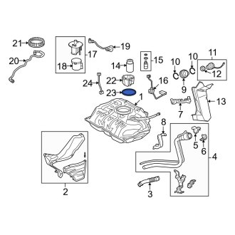 Toyota Prius OEM Fuel System Parts - Pumps, Lines | CARiD