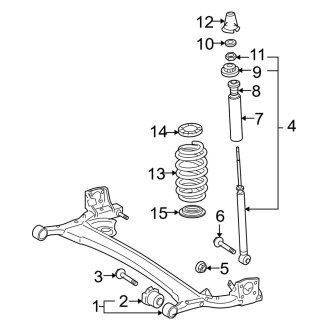 2007 Toyota Yaris Chassis Frames & Body Parts — CARiD.com