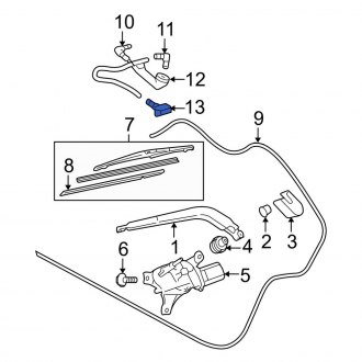 Toyota Yaris Washer Nozzles & Parts — CARID.com