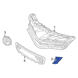 Toyota Yaris OEM Grilles | Factory Billet & Mesh Grilles — CARiD.com