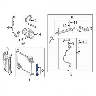 Toyota Mirai OEM A/C & Heating Parts | Systems, Compressors — CARiD.com