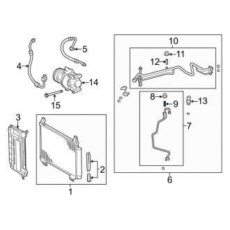 Toyota Camry OEM A/C & Heating Parts | Systems, Compressors — CARiD.com