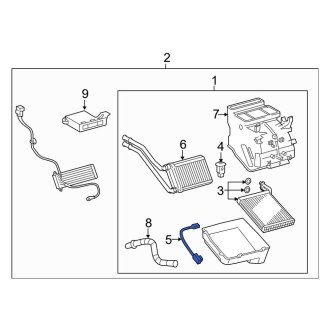 Toyota Corolla OEM A/C & Heating Parts - Systems, Compressors | CARiD