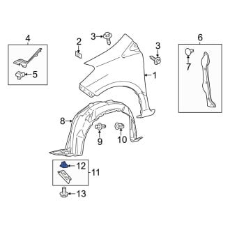 Toyota Celica OEM Fenders | Factory Front & Rear Fenders — CARiD.com