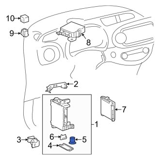 Toyota Corolla Cross OEM Electrical Parts | Sensors, Switches — CARiD.com