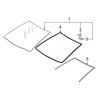 Toyota Corolla Replacement Window Seals — CARID.com