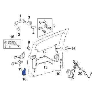 Toyota Corolla Cross OEM Doors & Parts | Shells, Panels, Armrests ...