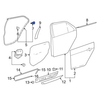 Toyota Yaris OEM Doors & Parts | Shells, Panels, Armrests — CARiD.com