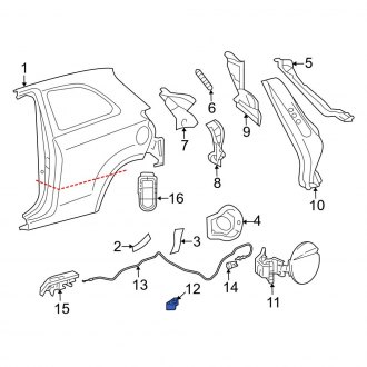 Toyota GR Corolla Fuel Doors & Parts — CARiD.com