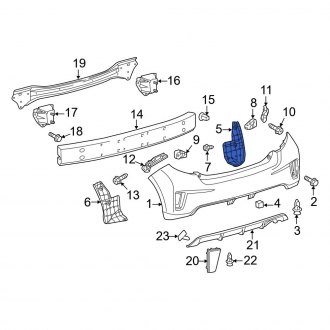 Toyota Yaris OEM Bumpers | Genuine Front & Rear Bumpers — CARiD.com