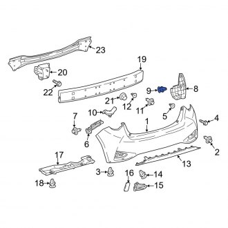 Toyota OEM Header Panels & Parts | Support Bars, Panels — CARiD.com