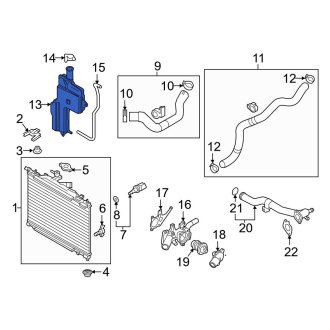 Toyota Yaris Coolant Overflow Tanks | CARiD