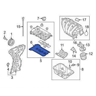 Toyota Yaris iA Engine Valve Covers & Parts | Gaskets, Bolts — CARiD.com
