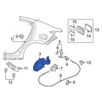 Toyota Yaris Fuel Doors & Parts — CARiD.com
