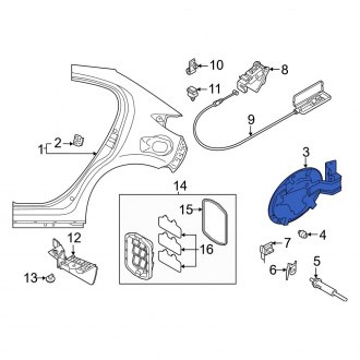Toyota Yaris Fuel Doors & Parts — CARiD.com