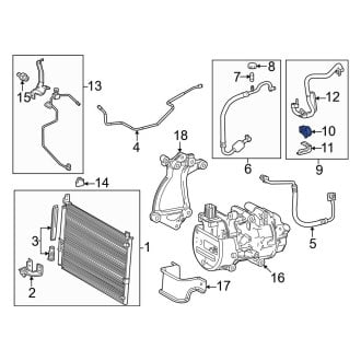 Toyota Sequoia OEM A/C & Heating Parts - Systems, Compressors | CARiD