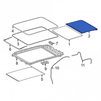 Toyota Tundra Replacement Roofs & Components | CARiD
