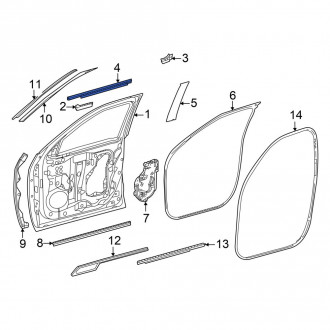 Toyota Tundra Replacement Window Seals | CARiD