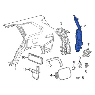 Toyota Sequoia OEM Quarter Panels & Parts | Rear & Front — CARiD.com