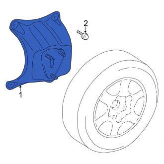 Toyota RAV4 OEM Spare Tire Covers & Carriers — CARiD.com