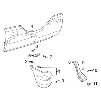 Toyota C-HR OEM Bumpers | Genuine Front & Rear Bumpers — CARiD.com