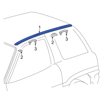 Toyota RAV4 Roof Seals & Moldings — CARiD.com
