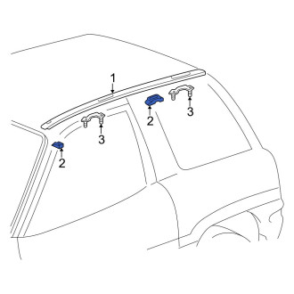 Toyota OEM Roofs & Parts | Panels, Drip Rails, Braces — CARiD.com