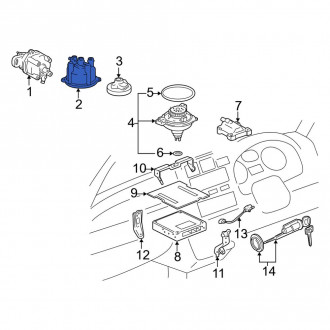 Toyota Camry OEM Ignition Parts - Coils, Spark Plugs | CARiD