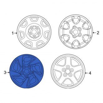 Toyota RAV4 OEM Wheels | Original Steel & Alloy Wheels — CARiD.com