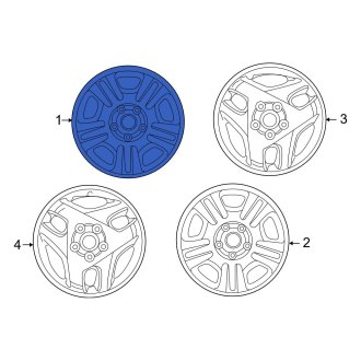 Toyota RAV4 OEM Wheels | Original Steel & Alloy Wheels — CARiD.com