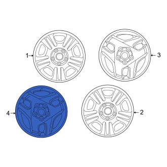 Toyota RAV4 OEM Wheels | Original Steel & Alloy Wheels — CARiD.com