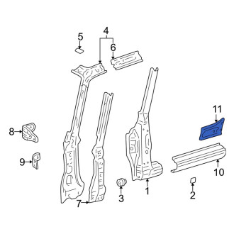 Toyota RAV4 Replacement Rocker Panels – CARiD.com