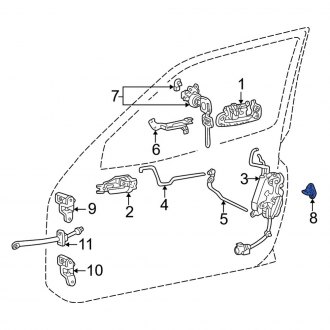 Toyota 4Runner OEM Quarter Panels & Parts | Rear & Front — CARiD.com