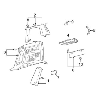 1998 Toyota RAV4 Chassis Frames & Body Parts — CARiD.com