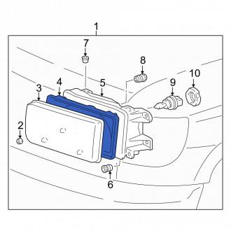 Toyota OEM Headlights | Projector, LED, HID, Halo — CARiD.com