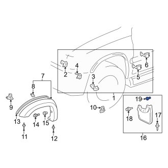 Toyota FJ Cruiser OEM Fenders - Factory Front & Rear Fenders | CARiD
