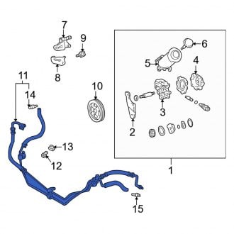 Toyota 4Runner OEM Steering Parts - Fluids, Pumps, Kits | CARiD